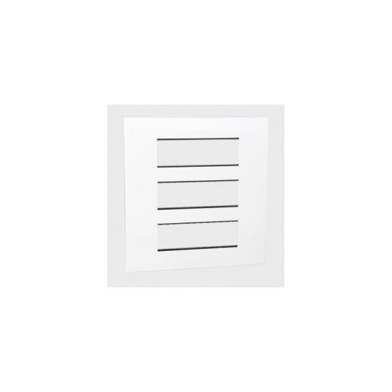 575790 LEGRAND ARTEOR WHITE SQUAR 3*6 MD PLATE – ABB & Legrand